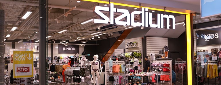 Stadium - sportkläder och fritidsutrustning